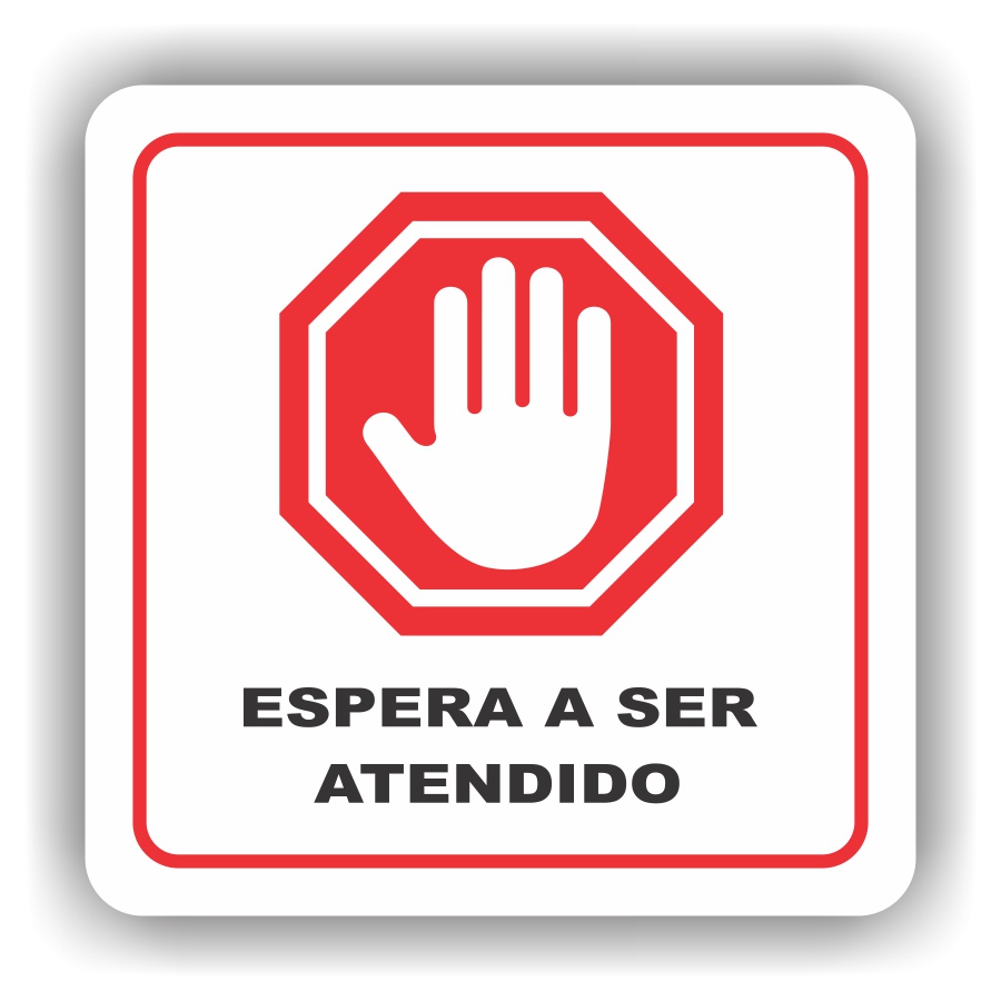 letreros de estireno cuadrados